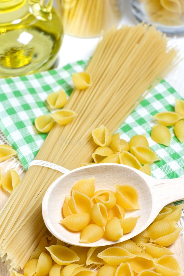 Pasta stock image. Image of cooked, dinner, mediterranean - 12123451