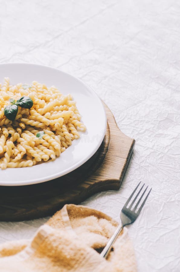 Pasta with Basil stock photo. Image of dinner, lunch - 102912050