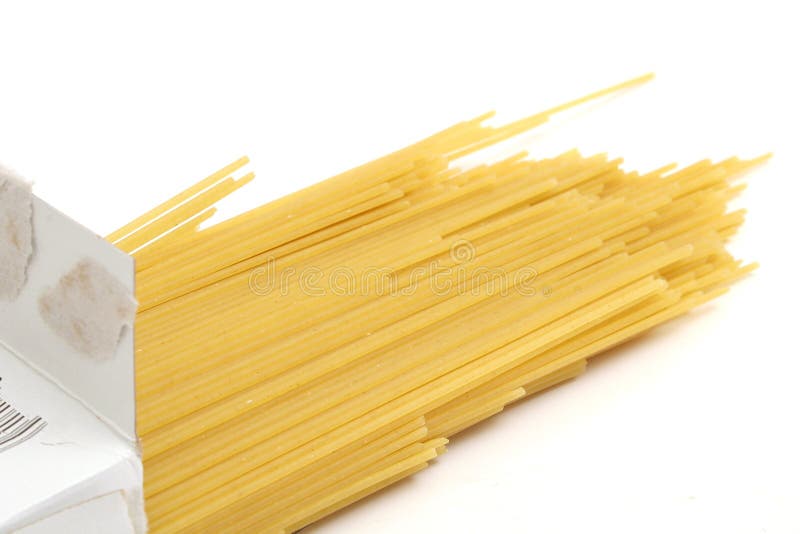 Pasta in box angle stock image. Image of diet, chef, macaroni - 1936967