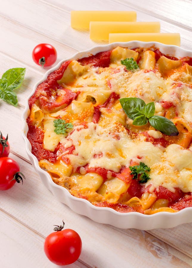 Pasta cannoli with cheese stock image. Image of fork - 41842171