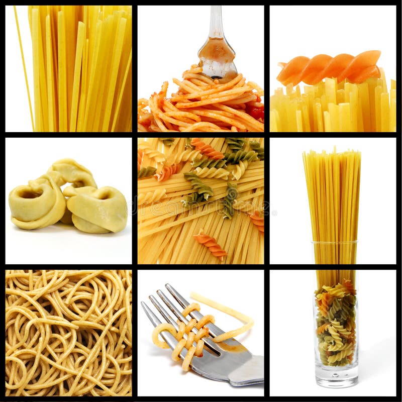 Italian pasta collection stock photo. Image of nutrition - 5021038