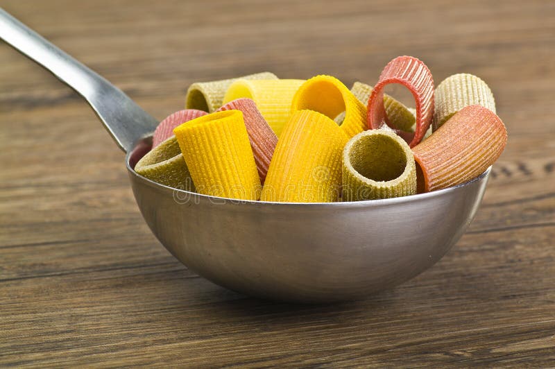 Pasta colors stock image. Image of snack, baker, crust - 25363703