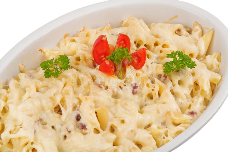 Pasta cotta fotografia stock. Immagine di forno, proteina - 18083668