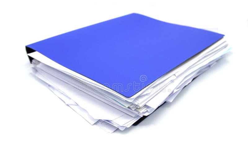 Pasta De Ficheiros Com Originais E Originais Foto de Stock - Imagem de ...