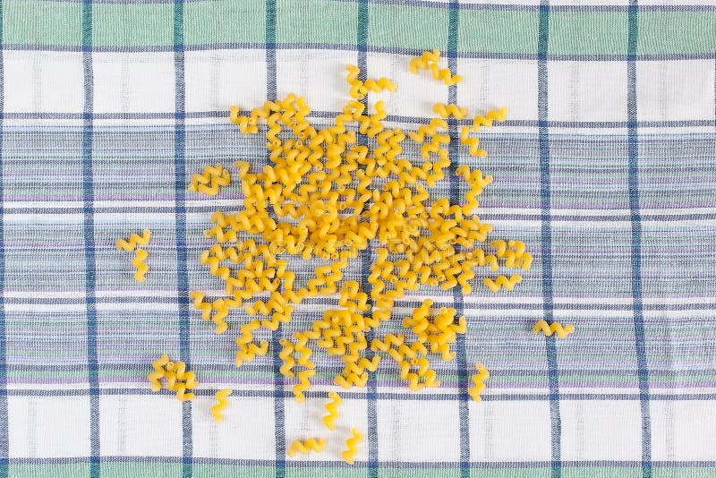 Pasta of Different Shapes Combined with Each Other - Pasta Spiral ...