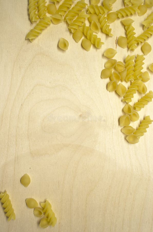 Pasta of Different Varieties and Sizes, Layouts of Pasta Stock Photo ...