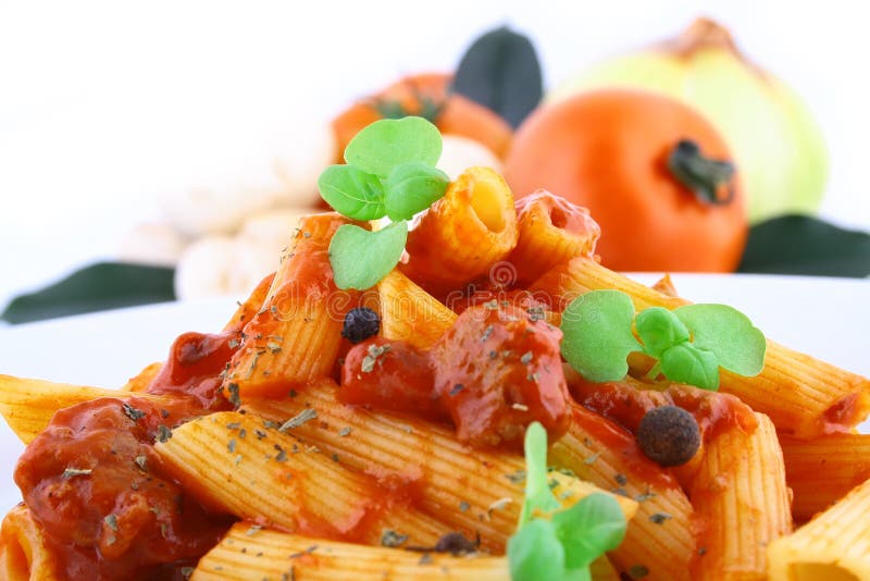 PASTA DinneR stock image. Image of olive, isolated, closeup - 4748487