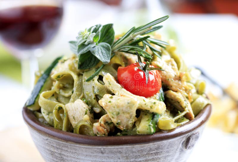 Pasta dish stock image. Image of food, recipe, pasta - 13689067