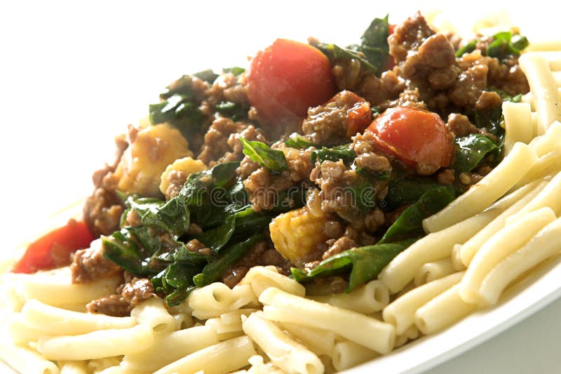 Pasta dish # 2 stock photo. Image of european, diner, bolognese - 1518912