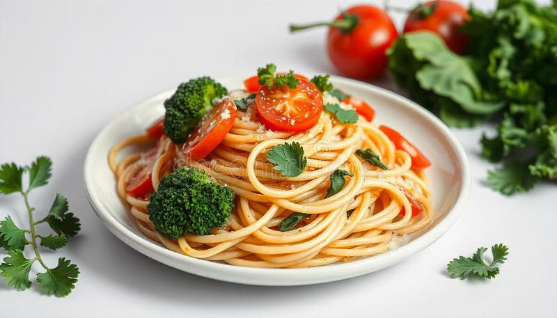 Pasta dish stock image. Image of cuisine, spaghetti - 348021559