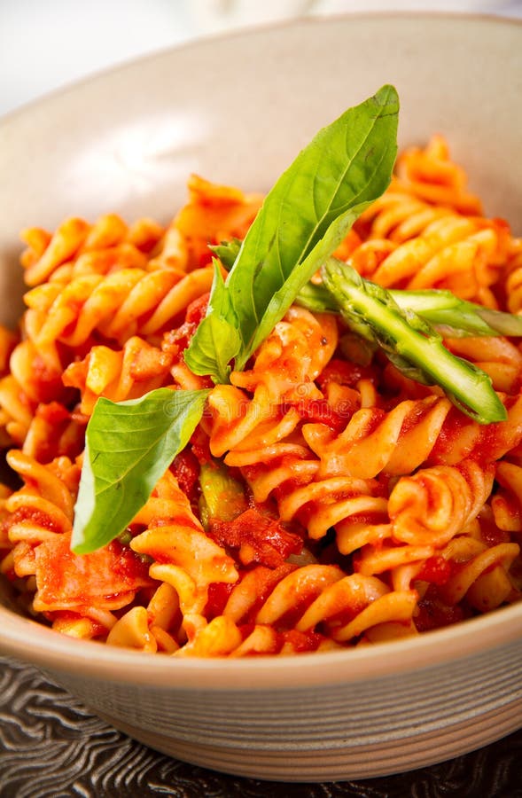 Pasta dish stock photo. Image of penne, meal, restaurant - 33577142