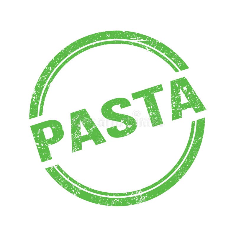 Pasta Escrita Com O Selo Verde Redondo Ilustração Stock - Ilustração de ...