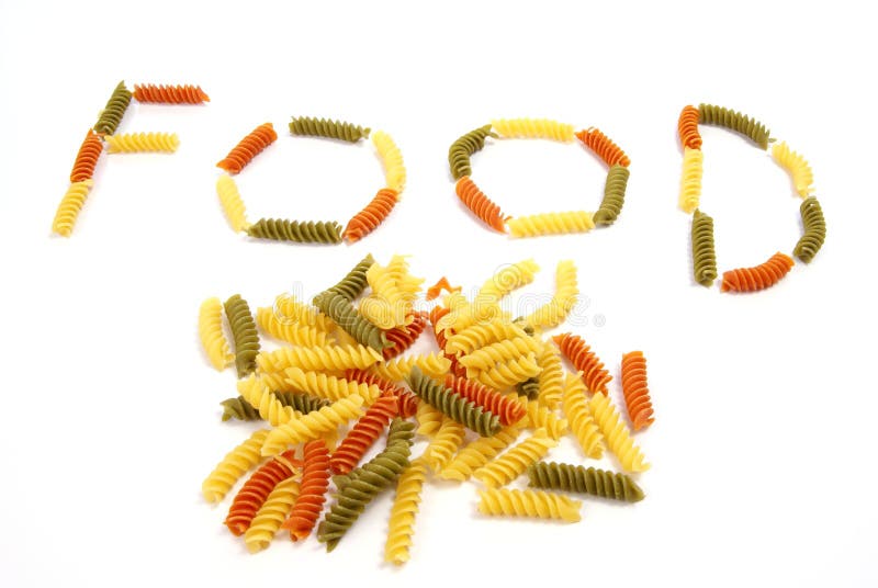 Zero to nine pasta numbers stock photo. Image of cuisine - 45164062