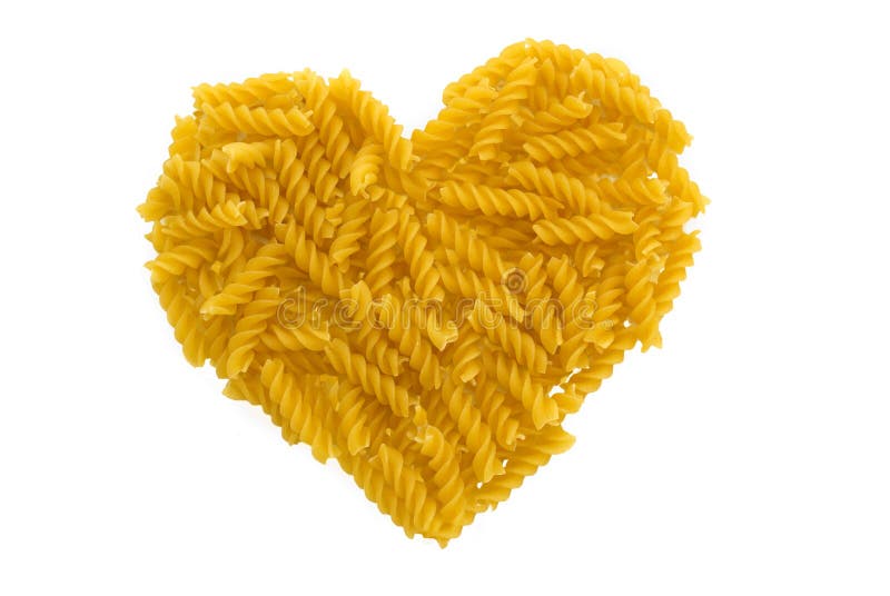 Pasta heart stock image. Image of close, apetit, preparation - 11120541