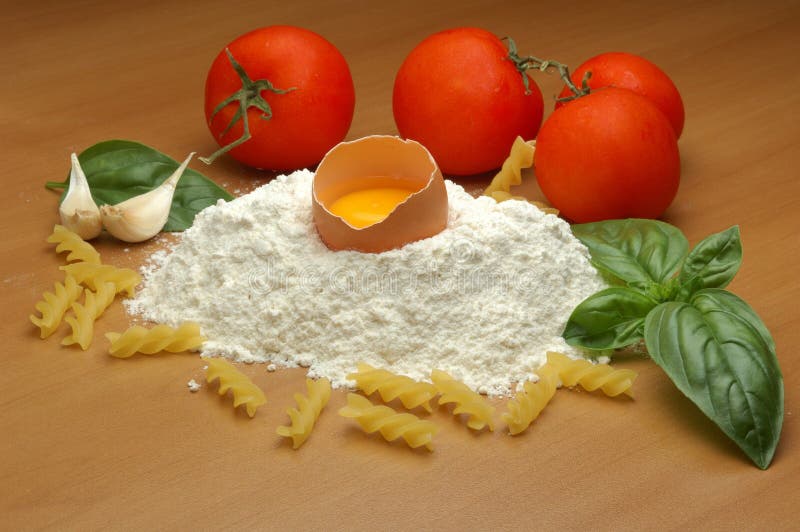 Pasta Ingredients Picture. Image: 5232637