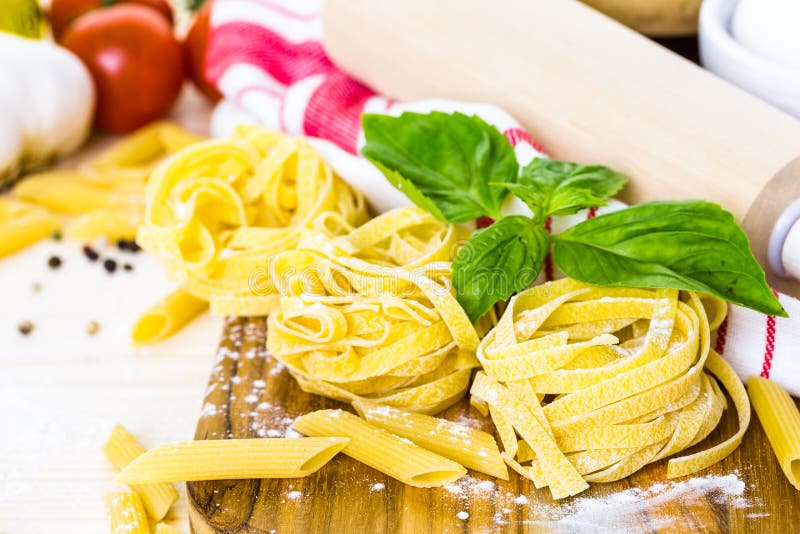 Pasta stock photo. Image of macaroni, food, allium, lycopersicum - 51487654