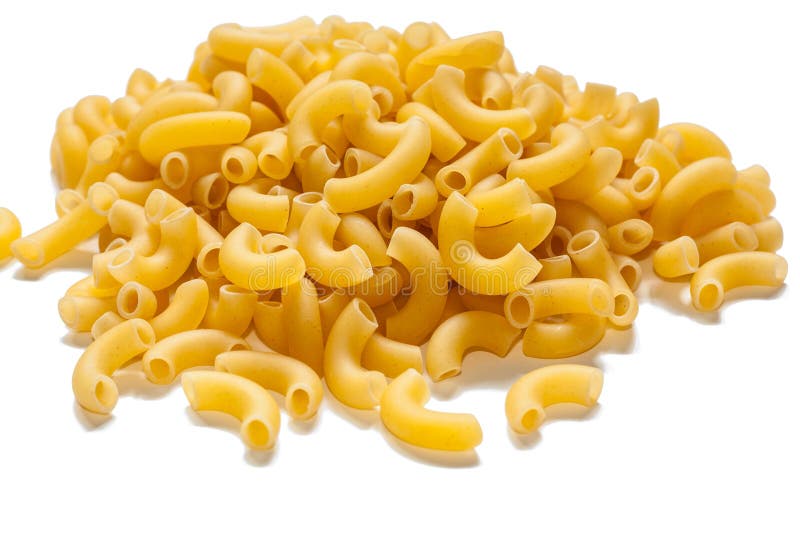 La Pasta, Maccheroni Piega Il Fondo Fotografia Stock - Immagine di ...