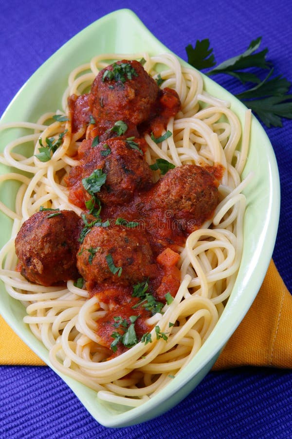 Pasta with meat stock photo. Image of peppers, italian - 20634810