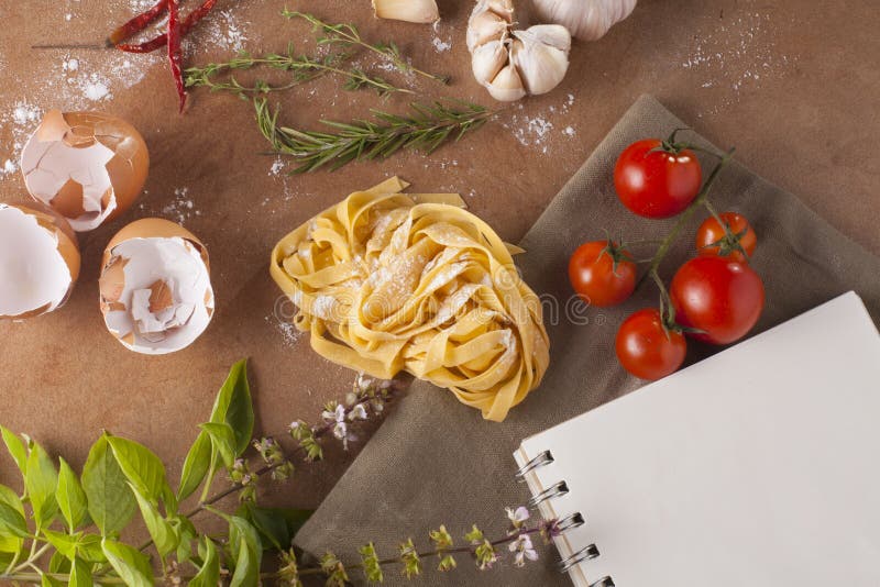 Pasta menu stock image. Image of making, decorate, colorful - 57674603