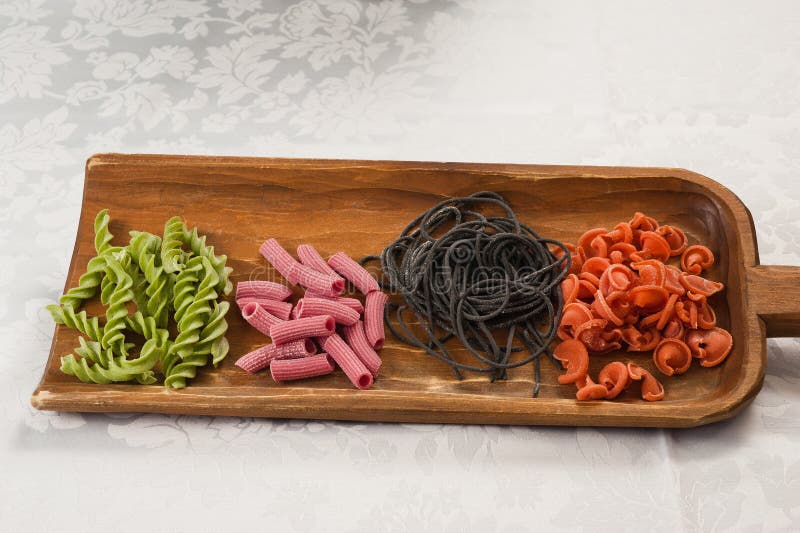 Pasta mix stock photo. Image of mediterranean, hand, orecchiette - 20613914