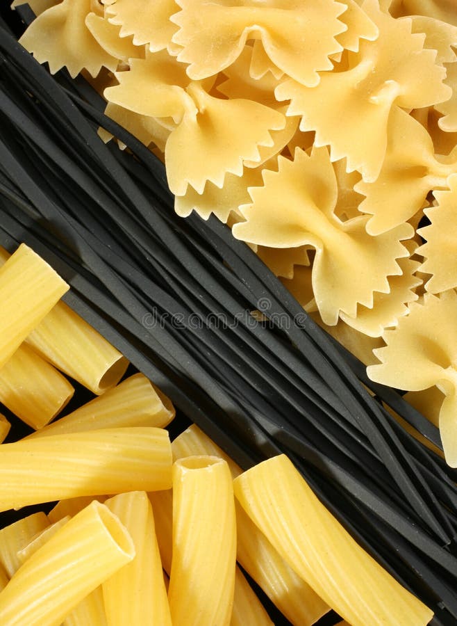 Raw pasta background stock image. Image of narrow, spaghetti - 5529965