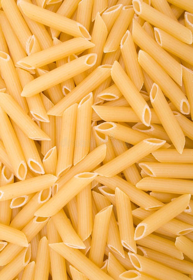 Pasta penne rigate stock image. Image of italian, cuisine - 17663475