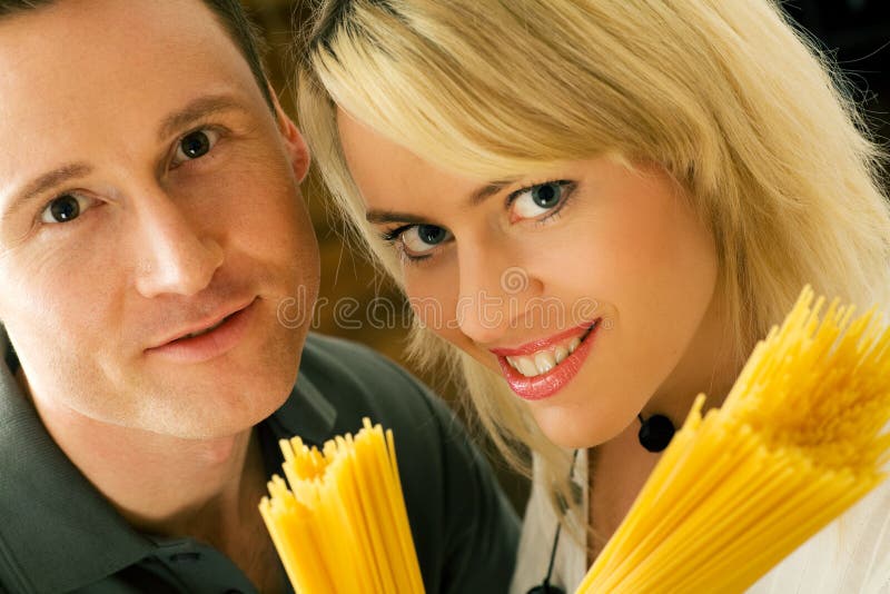 Pasta People Series stock photo. Image of girl, noodles - 14151300