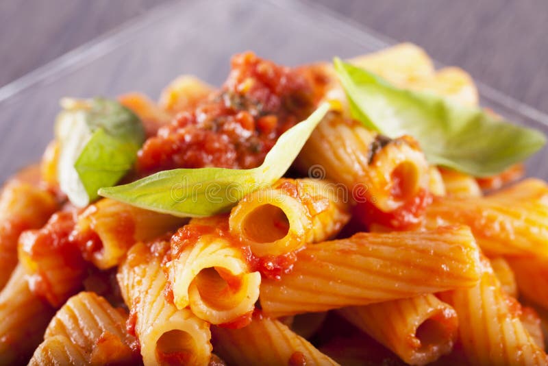 Pasta on a plate stock photo. Image of healthy, green - 63282466