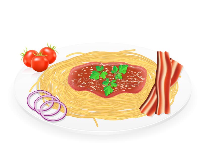 Cartoon Plate Pasta Eating Stock Illustrations – 517 Cartoon Plate ...