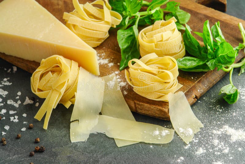 Pasta preparation closeup stock photo. Image of background - 250176222