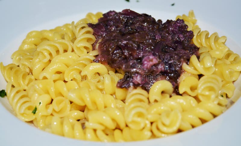 Radicchio of Treviso on White Background Stock Photo - Image of ...