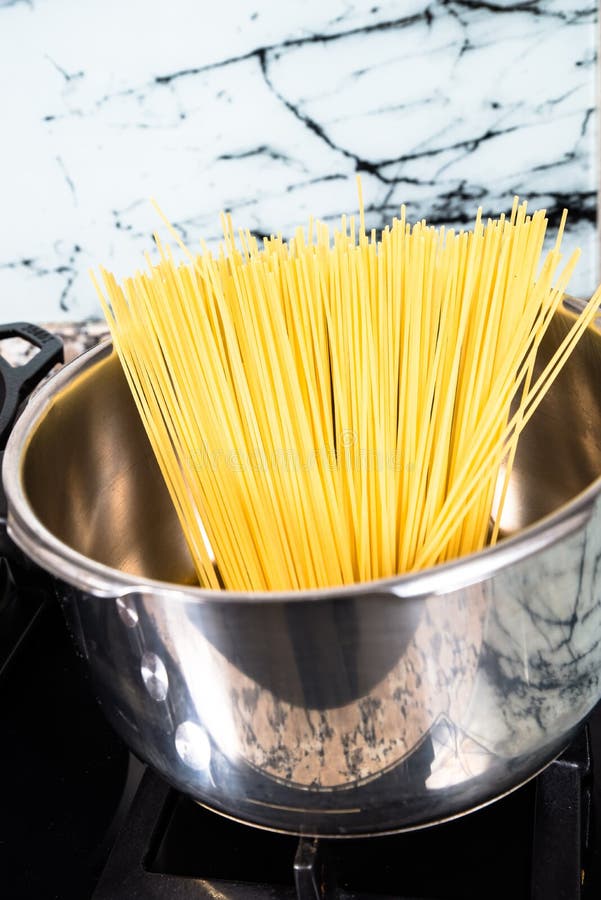 Pasta ready to be cooked stock image. Image of meal - 104661487