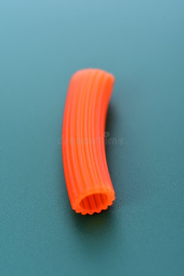 Pasta Red Macaroni on Green Stock Photo - Image of food, diet: 208478224