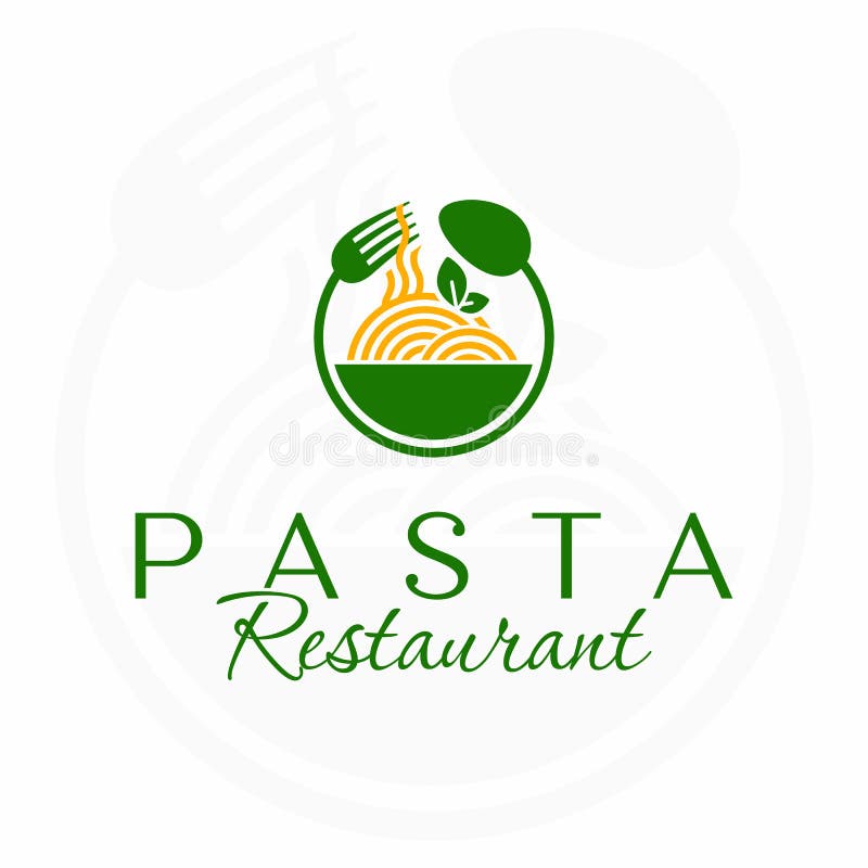 Pasta Restaurant Logo. Italian Restaurant Logo Stock Vector ...