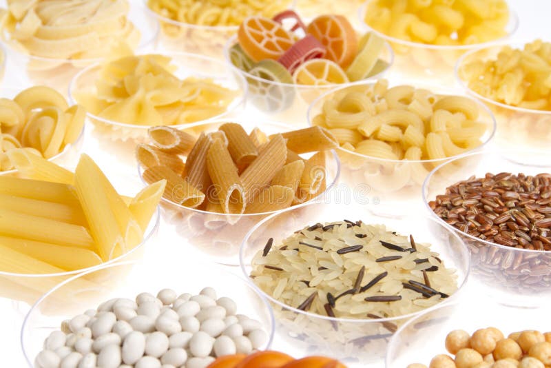 Pasta rice and pulses stock image. Image of colorful - 27718655