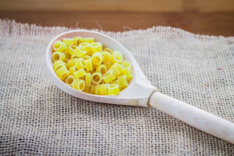 Pasta - Anellini stock photo. Image of mediterranean - 37835980