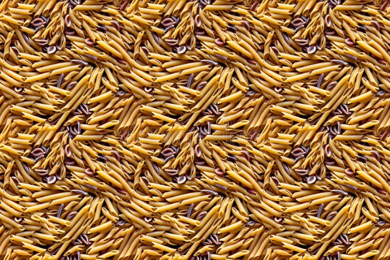 Pasta Seamless Pattern.AI Generated Stock Illustration - Illustration ...