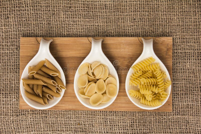 Pasta Selection stock image. Image of white, uncooked - 28261875