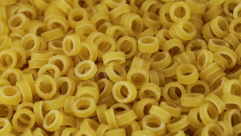 Pasta in the Shape of Rings Stock Video - Video of italian, food: 123964025