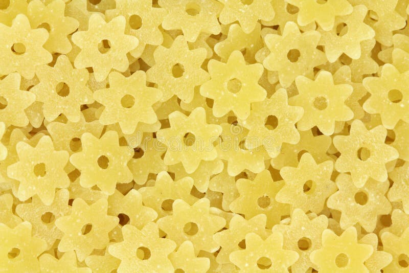 Pasta in the Shape of Stars Background Stock Photo - Image of flour ...