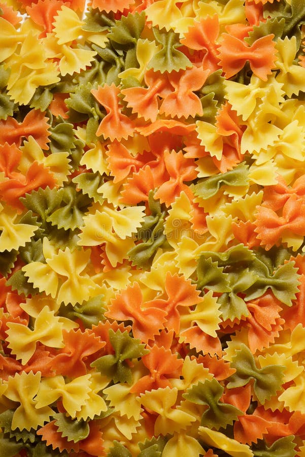 Pasta ties close up stock photo. Image of healthy, meal - 209992096