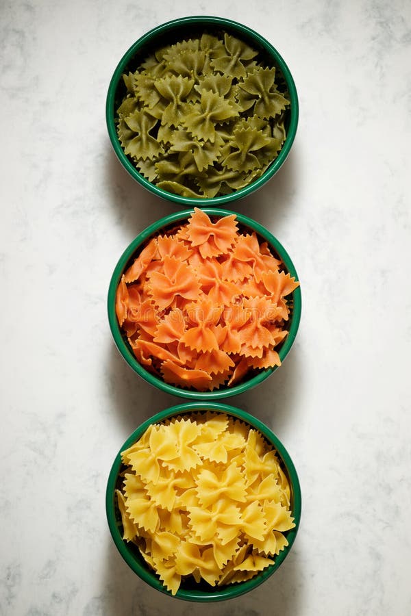 Pasta ties close up stock photo. Image of cook, health - 209261626