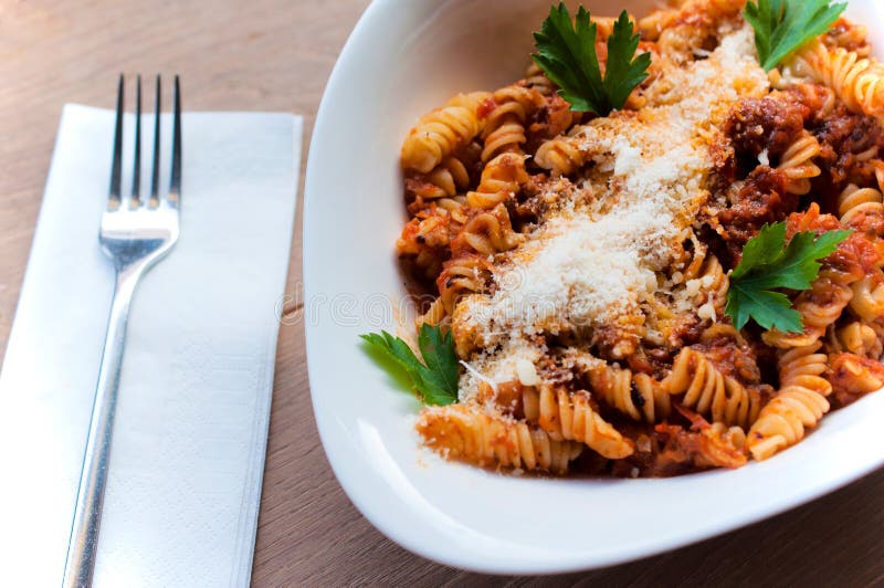 Pasta time stock photo. Image of lunch, basil, vegetable - 36379258