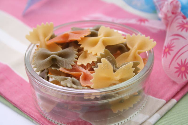 Pasta tricolore stock photo. Image of recipe, pasta, italian - 37539034