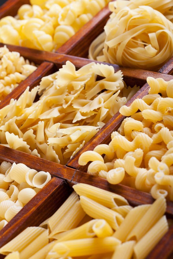 Pasta variety stock image. Image of ingredient, brown - 26757959