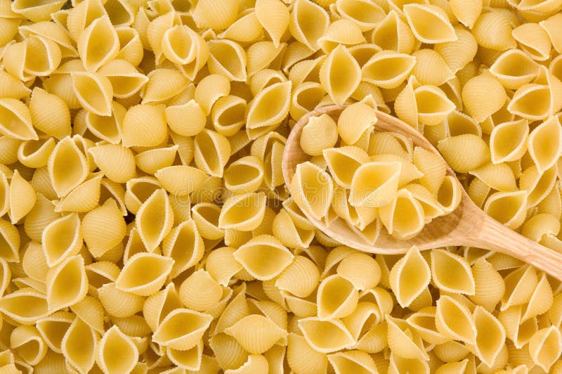 Pasta And Wooden Spoon Picture. Image: 20268585