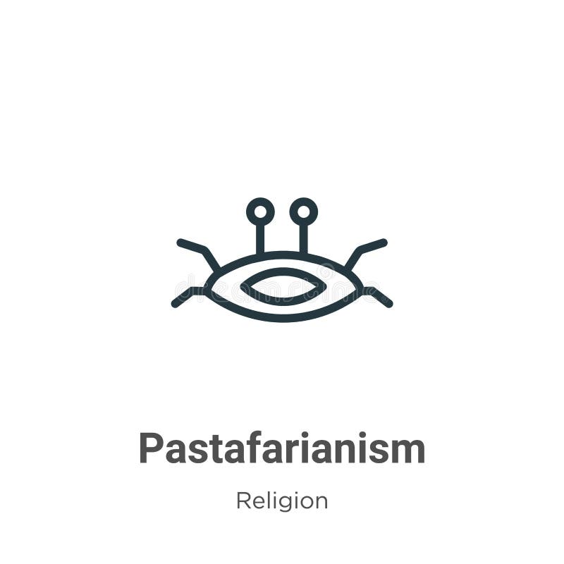 Pastafarianism Transparent Icon. Pastafarianism Symbol Design Fr Stock ...