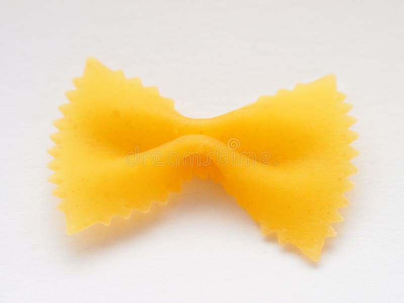 Pastas Crudas De La Corbata De Lazo (Farfalle) Foto de archivo - Imagen ...