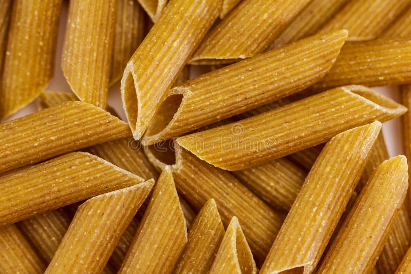 Pastas Integrales Sin Procesar Imagen de archivo - Imagen de tallarines ...