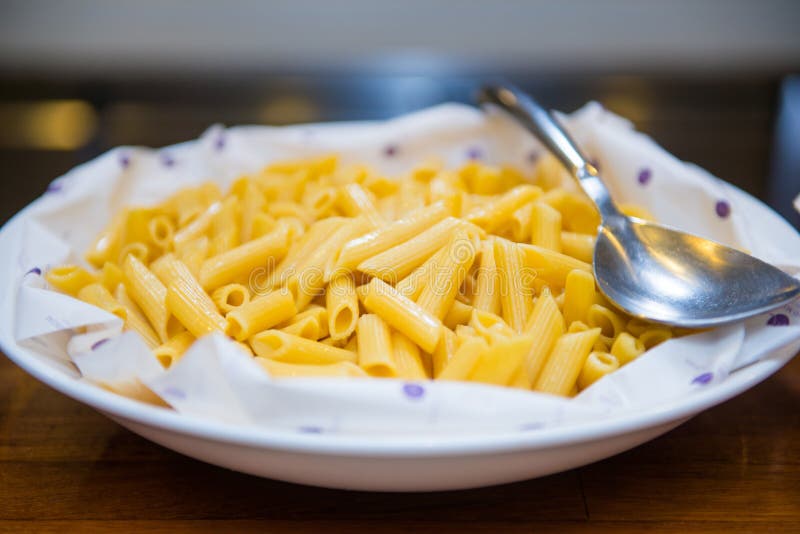 Pasta Hervida Para Cocinar Spaghetti Italiand Food Imagen de archivo ...